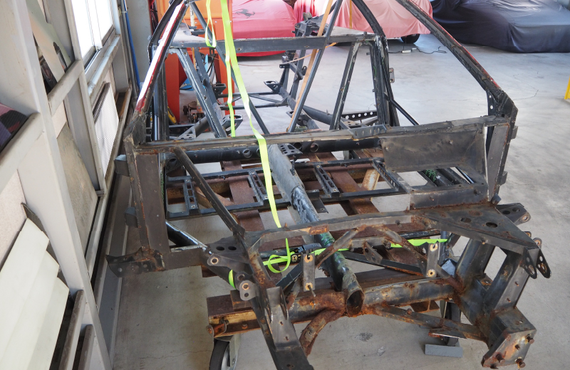 Ferrari F40 Body Frame | TPE Ltd. | Supercar & Classic Car Sales